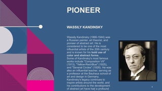 Abstract Art Presentation By Anuj Kumar Maurya | PPTX