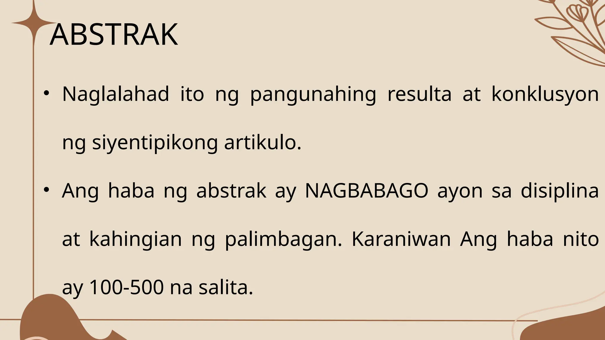 Filipino sa Piling Larang in Abstract.pptx