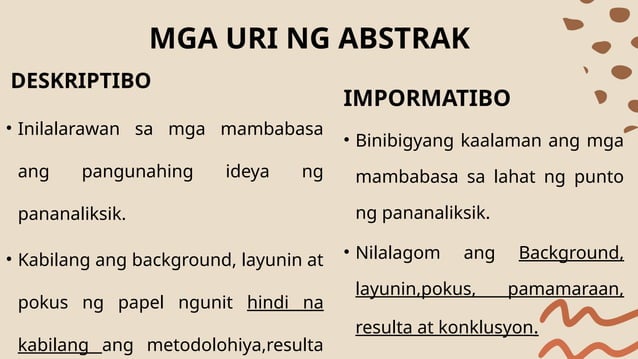 Filipino sa Piling Larang in Abstract.pptx
