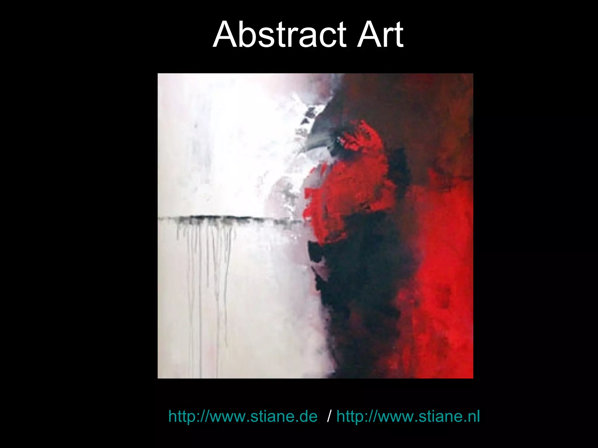 Abstract Art by: German Female Artist Stiane | PPT