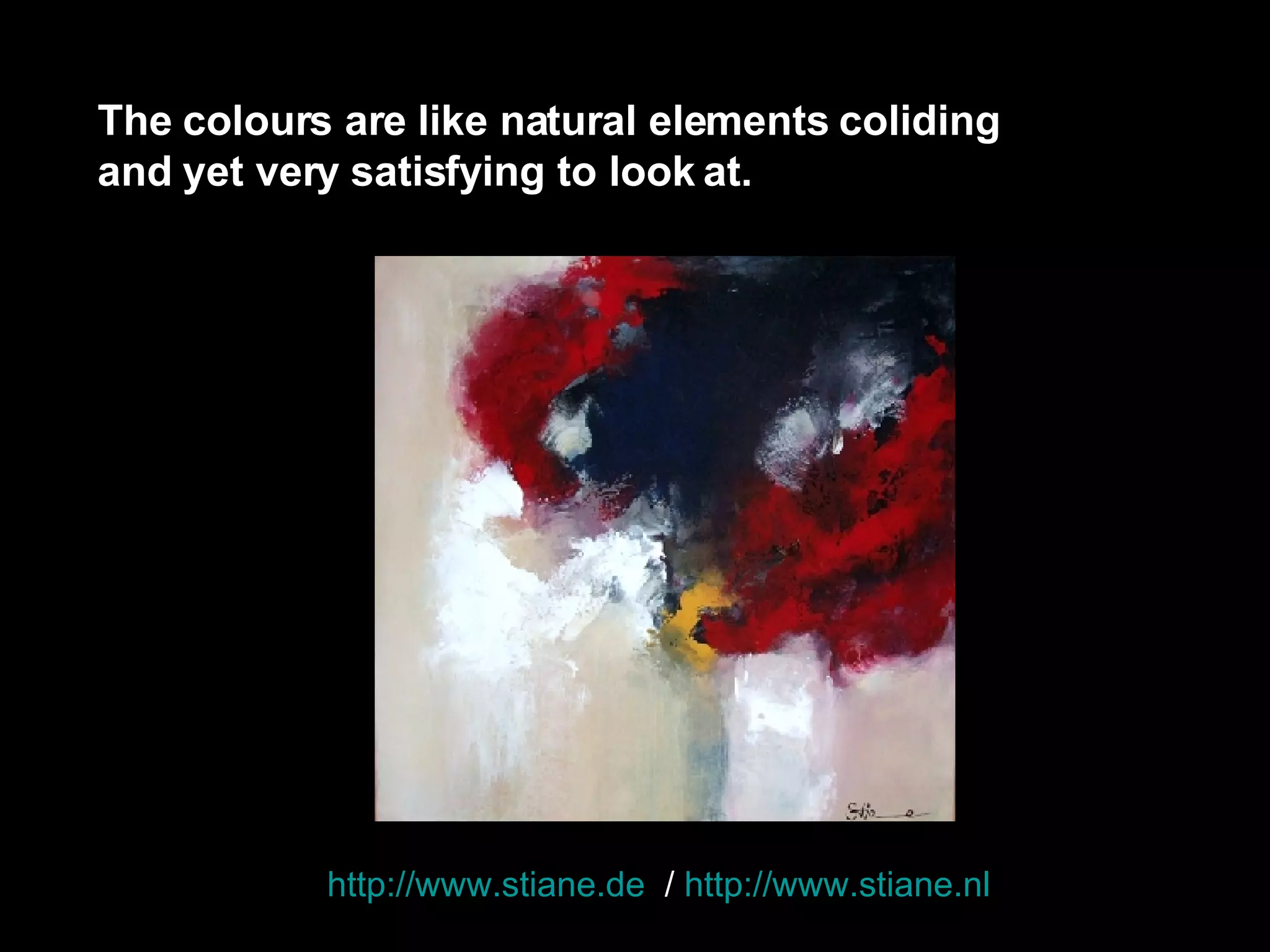 Abstract Art by: German Female Artist Stiane | PPT