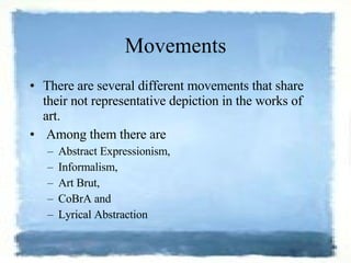 Abstract Avant-Garde | PPT