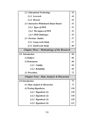 Abstract challehges of iwb | DOCX