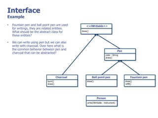 Abstract class and Interface | PPTX
