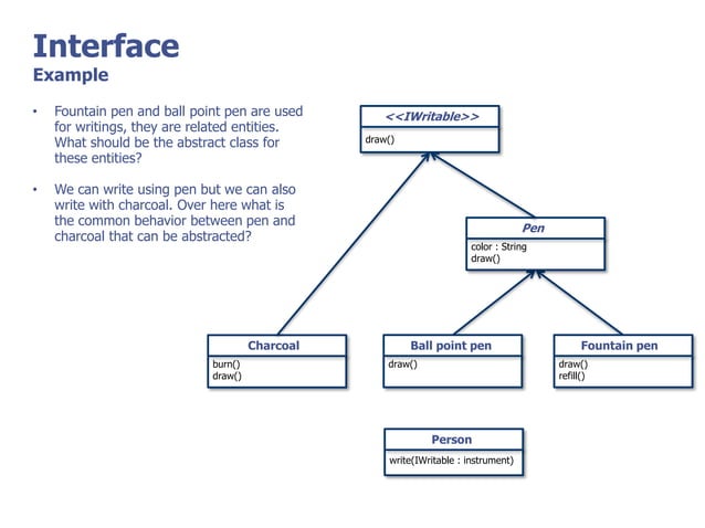 Abstract class and Interface | PPTX | Programming Languages | Computing