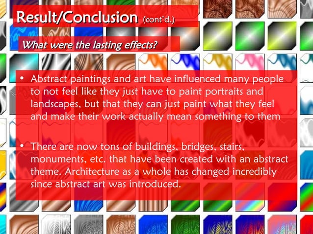 Abstract Expressionism Powerpoint | PPT