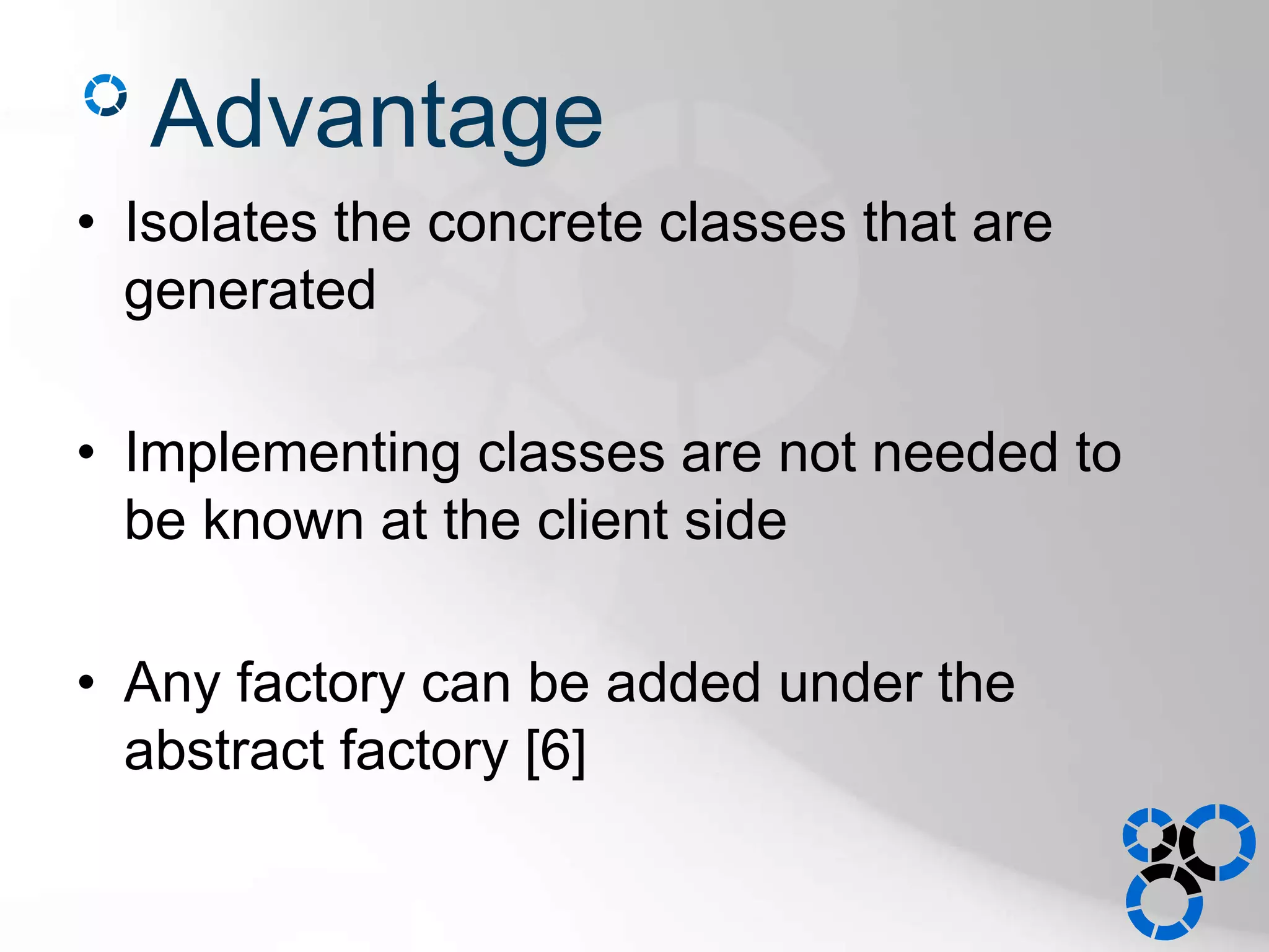 Abstract Factory Pattern (Example & Implementation in Java) | PPT