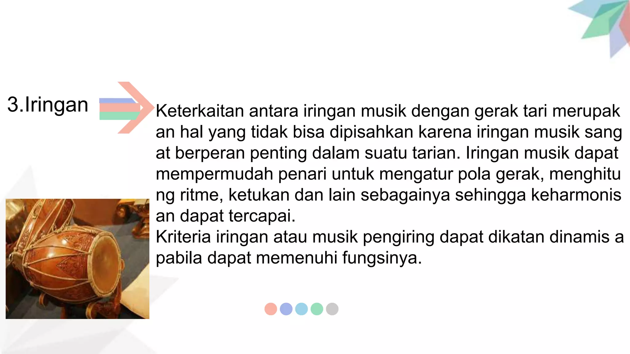 Unsur Pendukung Tari Kreasi SMP Kelas IX semester Gasal | PPTX