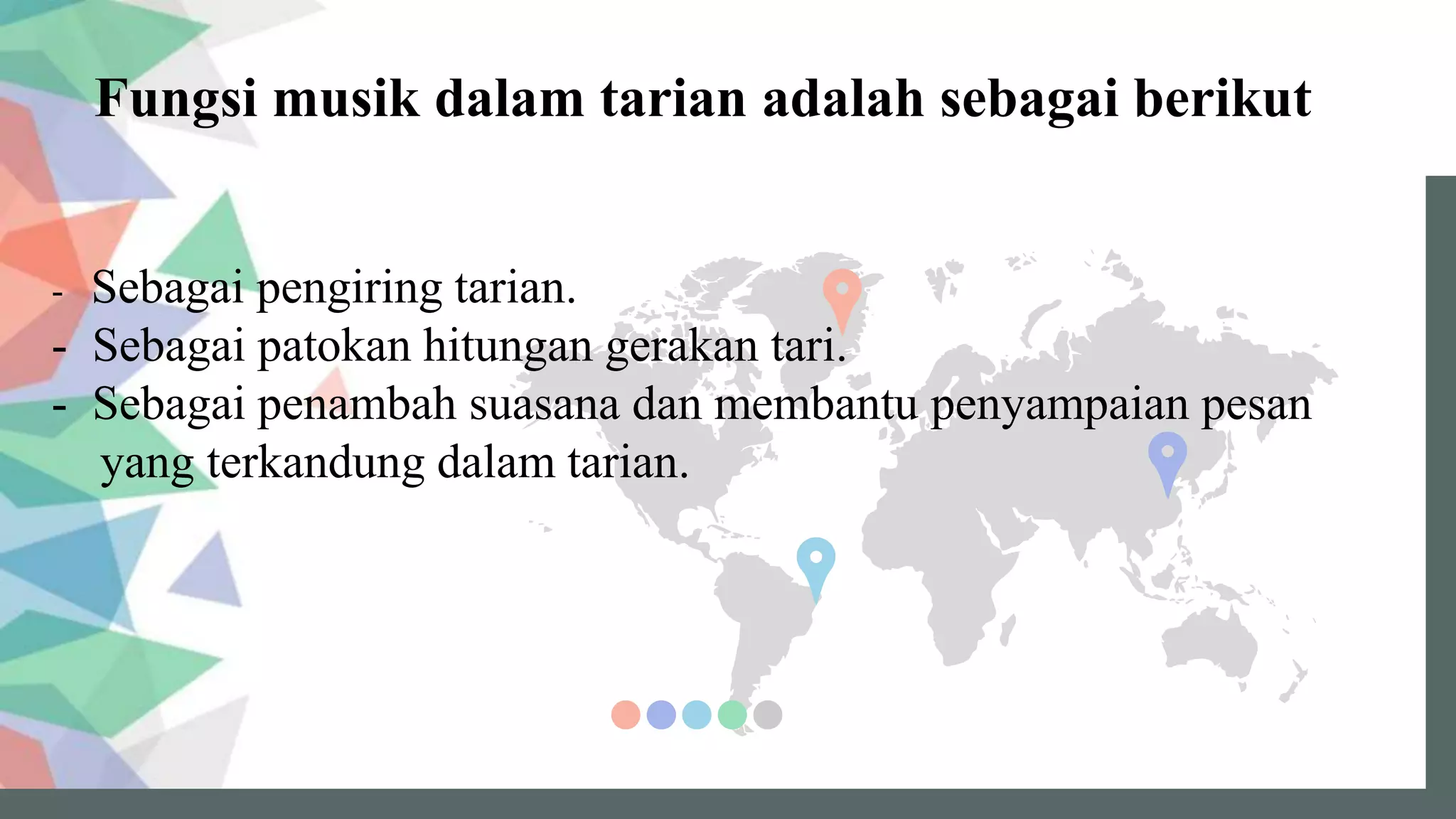 Unsur Pendukung Tari Kreasi SMP Kelas IX semester Gasal | PPTX