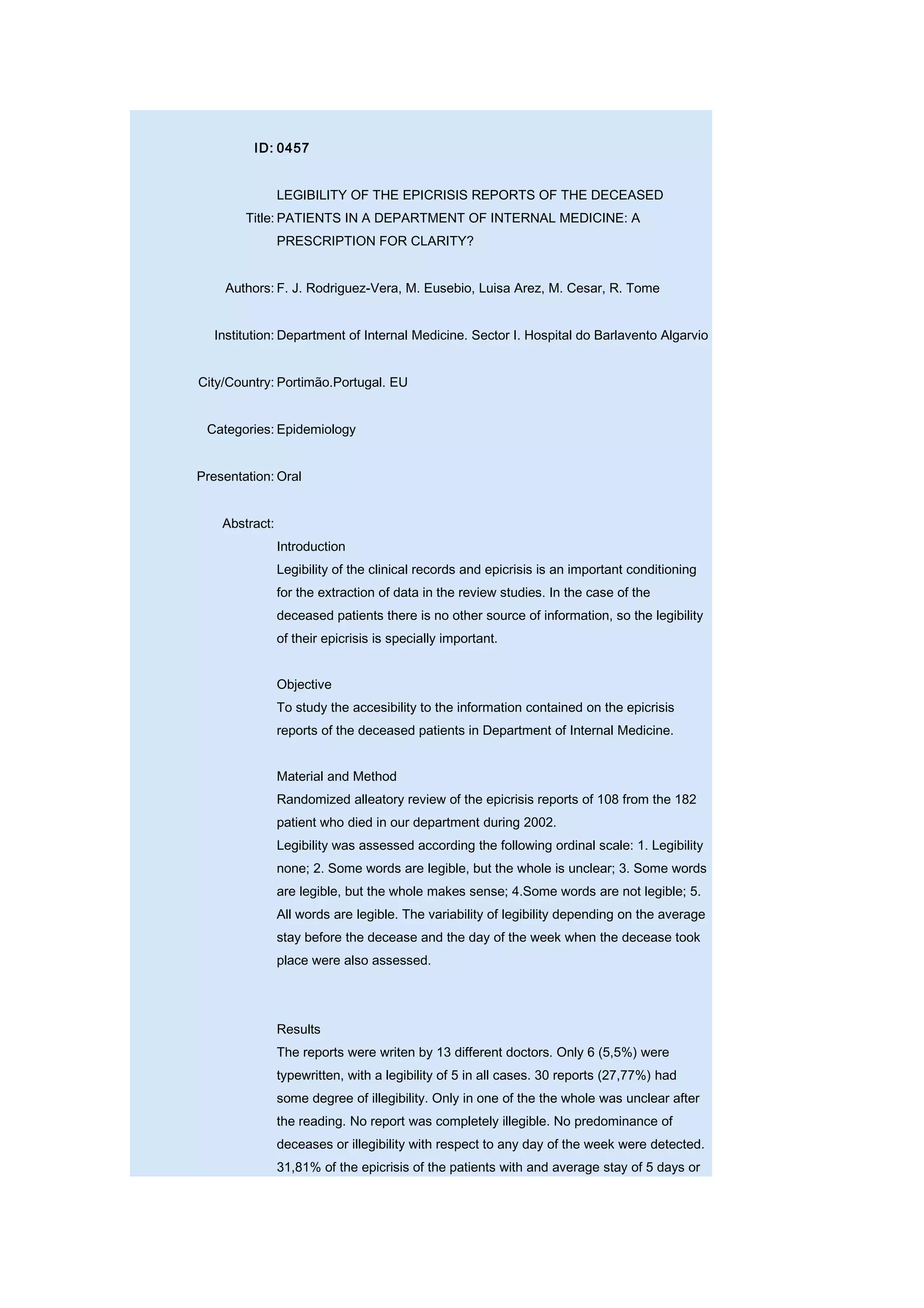 Abstract. legibilidad | DOC