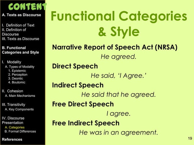 STYLISTICS: Discourse and Context 1: Function | PPTX