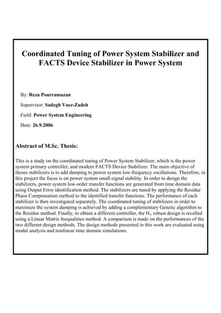 Master's Thesis - Reza Pourramezan - 2006 | PDF