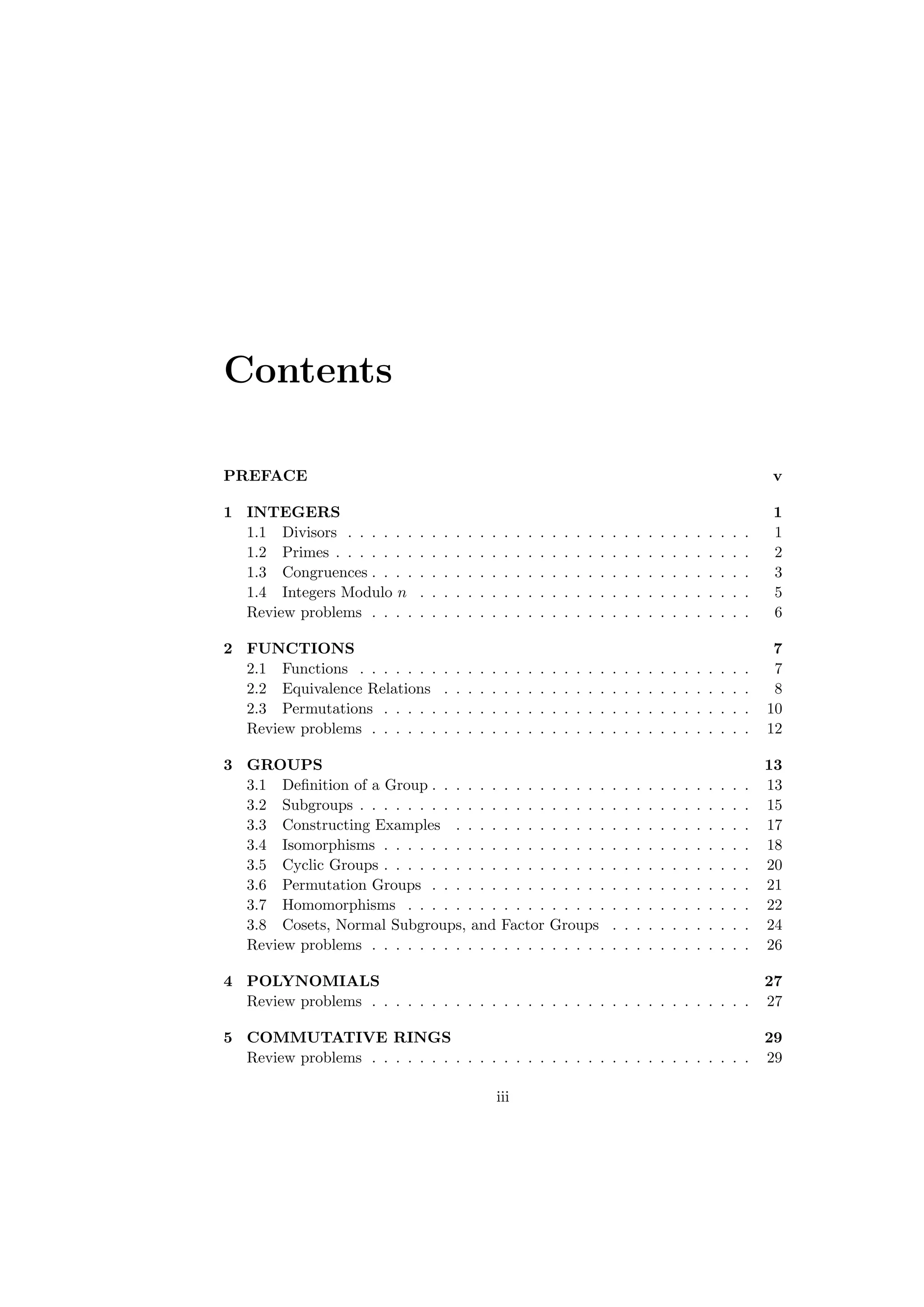 Abstract algebra | PDF