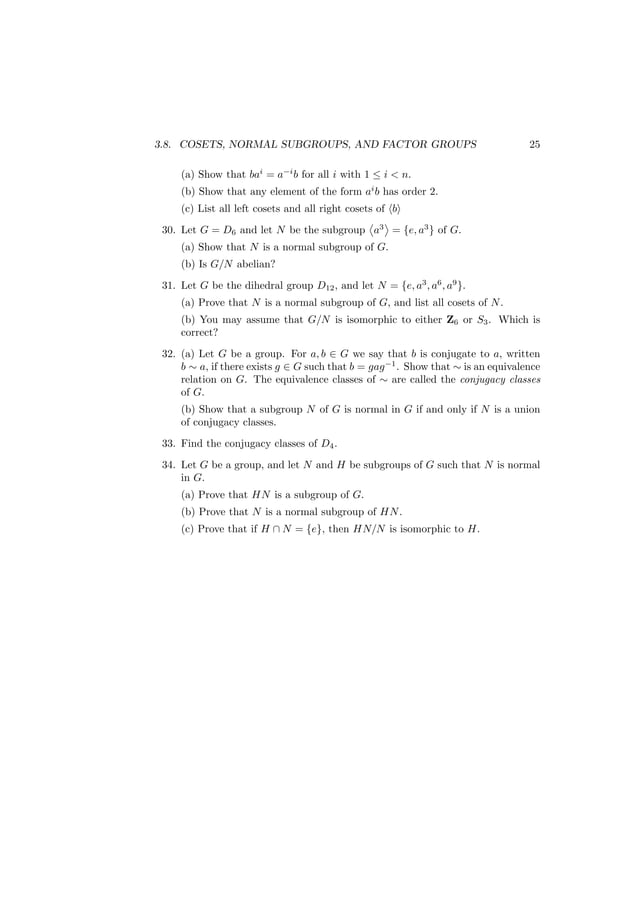 Abstract algebra | PDF