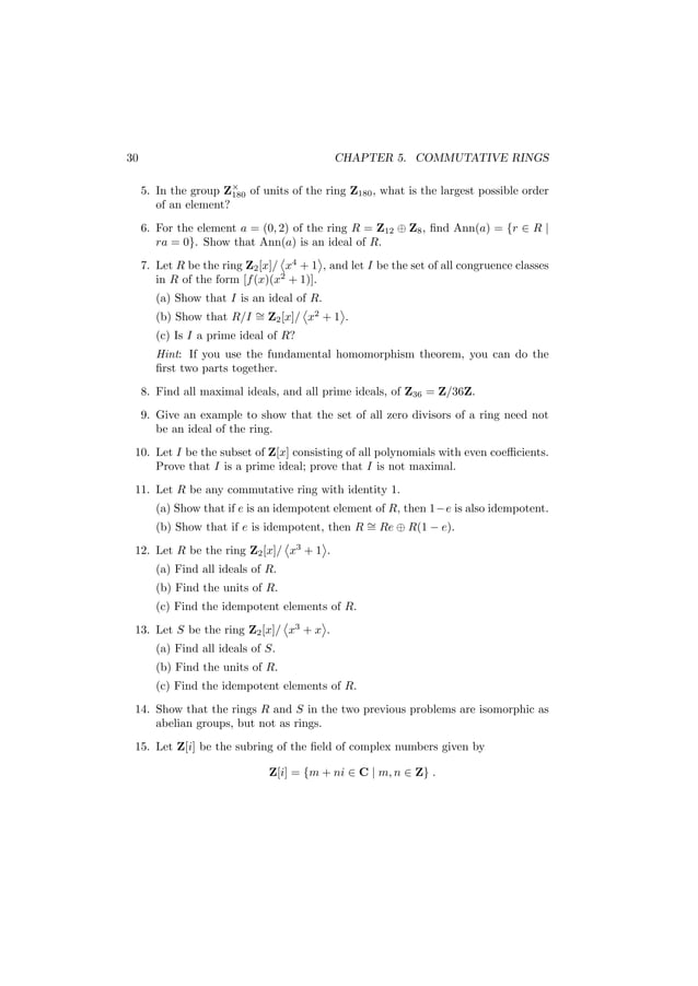 Abstract algebra | PDF