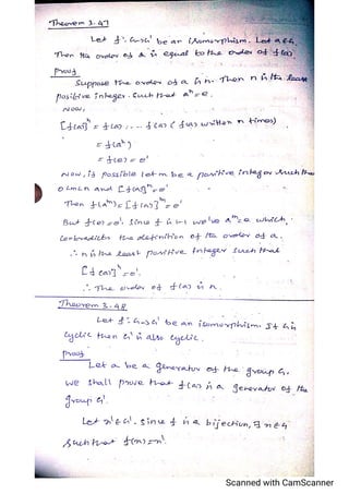 Abstract algebra | PDF