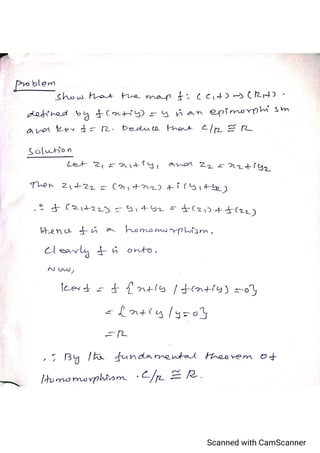 Abstract algebra | PDF