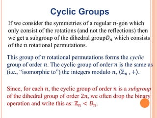 Abstract Algebra - Cyclic Group.pptx