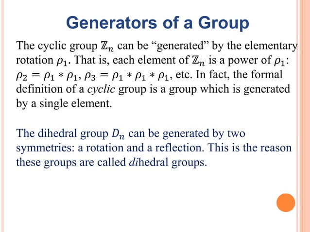 Abstract Algebra - Cyclic Group.pptx