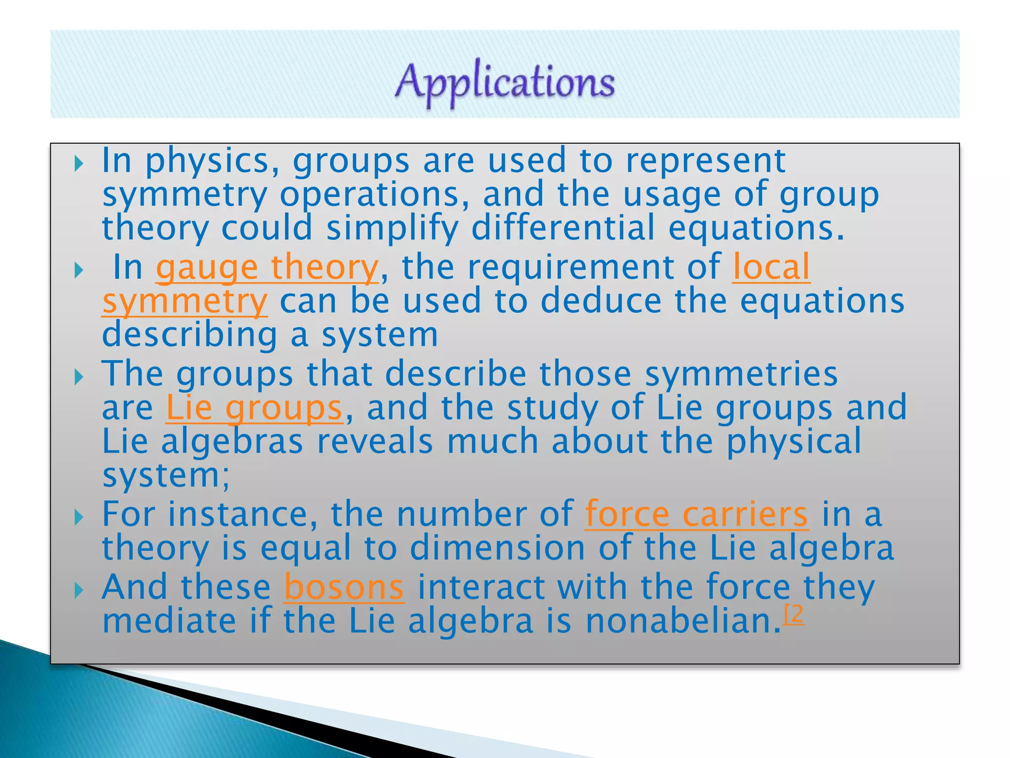 Abstract algebra & its applications | PPTX