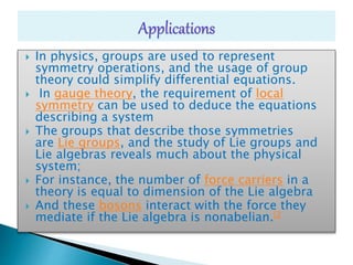 Abstract algebra & its applications | PPTX