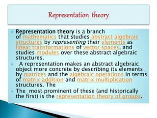Abstract algebra & its applications | PPTX