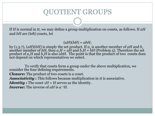 Abstract algebra ppt | PPTX