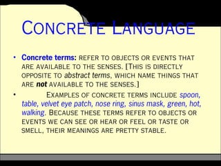 Abstract and concrete | PDF