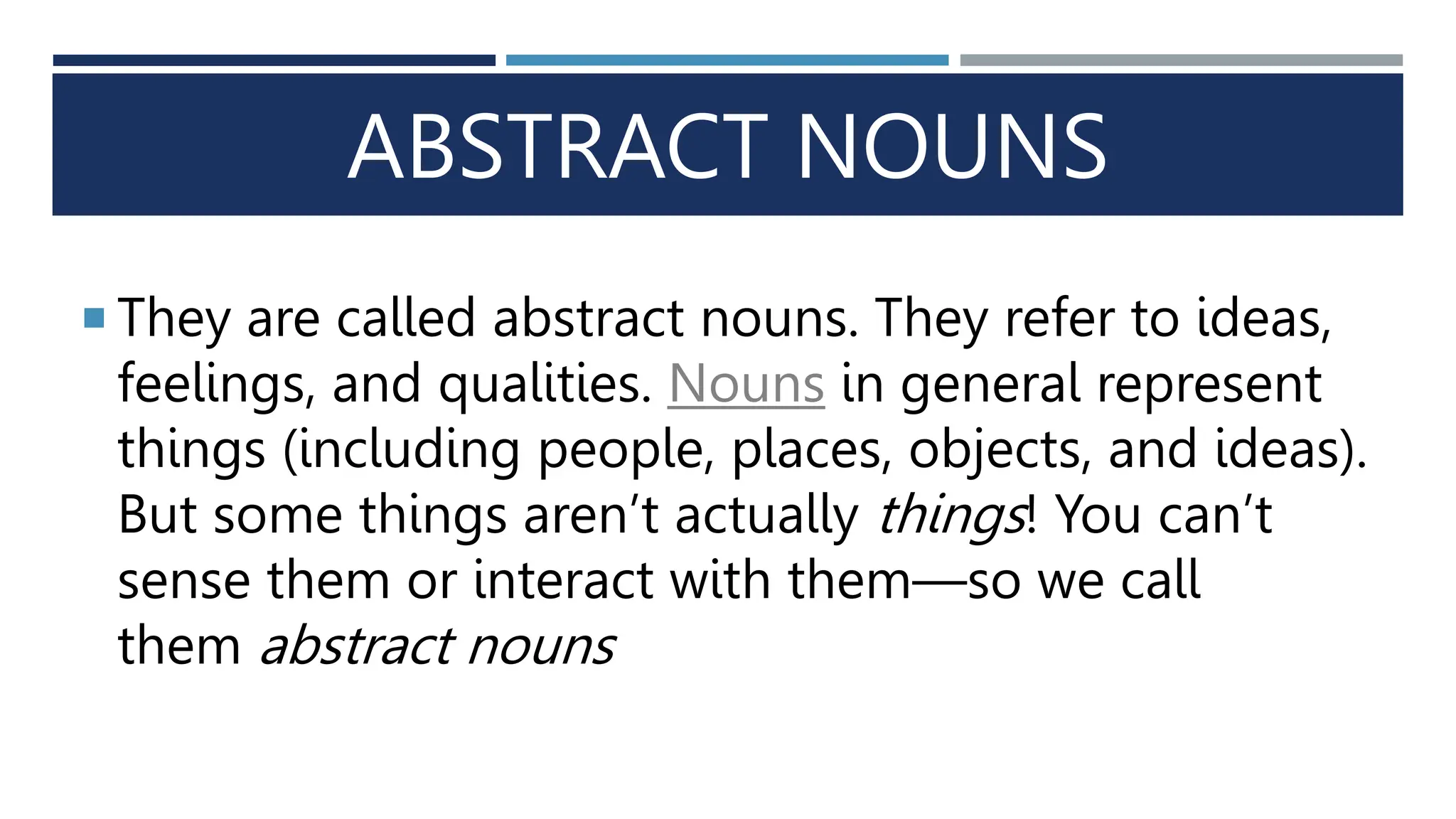 Abstract and concrete nouns HIGH SCHOOL.pptx