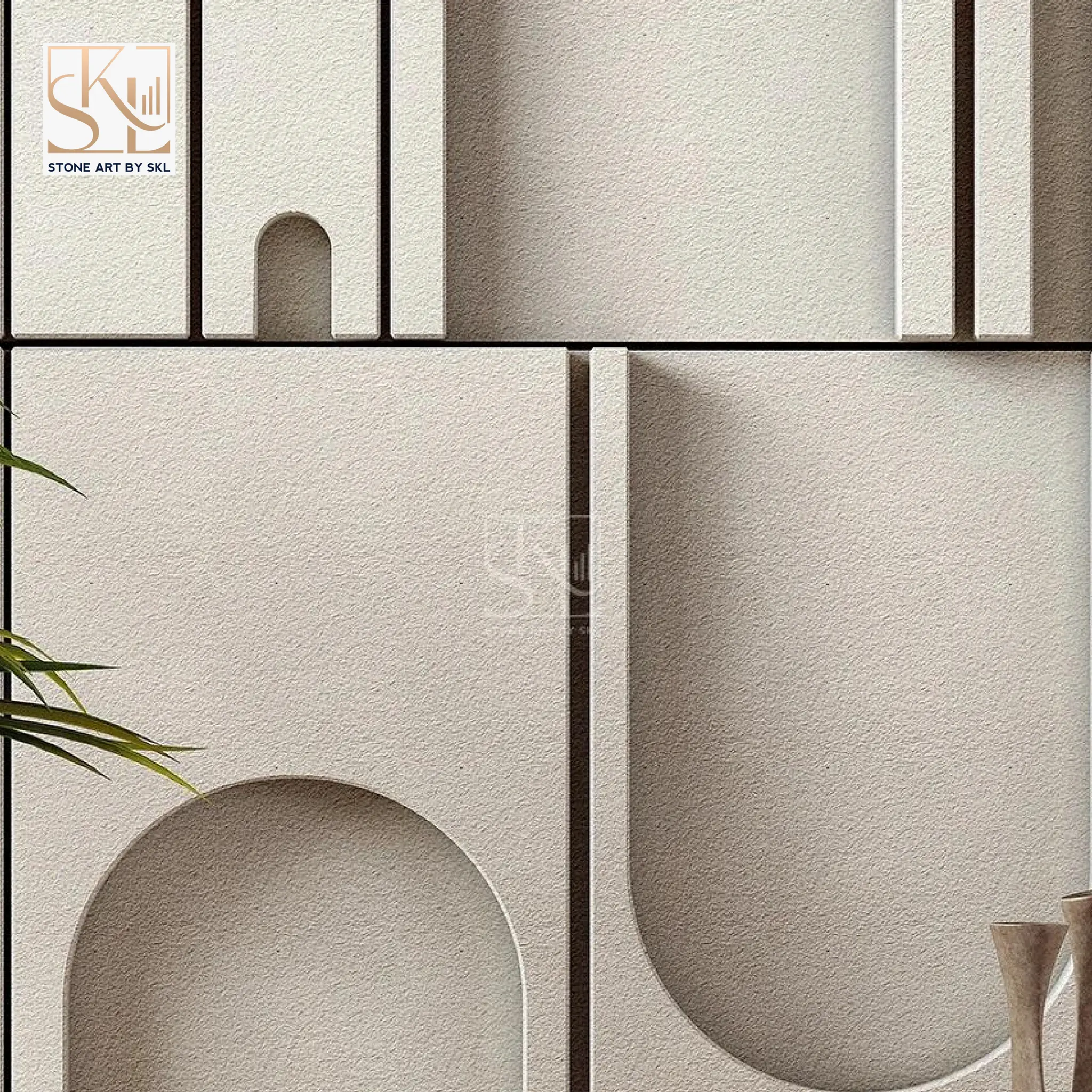 Abstract Arch Design Wall Cladding - by Stone Art by SKL | PDF