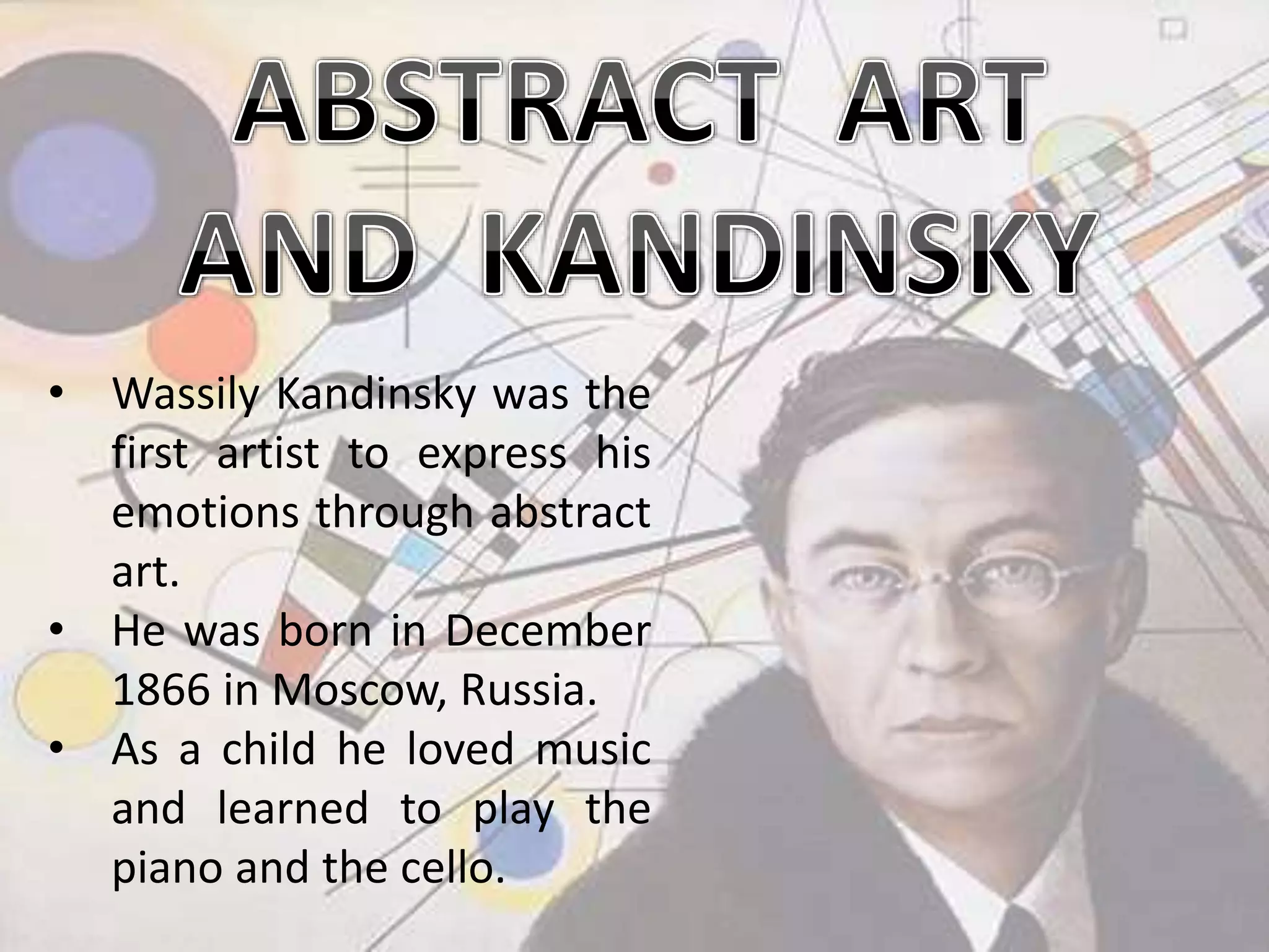 Abstract art | PPSX | Modern Art | Fine Art