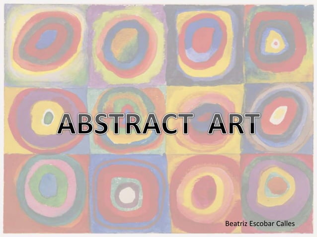 Abstract art | PPSX | Modern Art | Fine Art