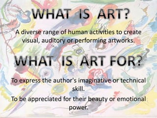 Abstract art | PPSX | Modern Art | Fine Art