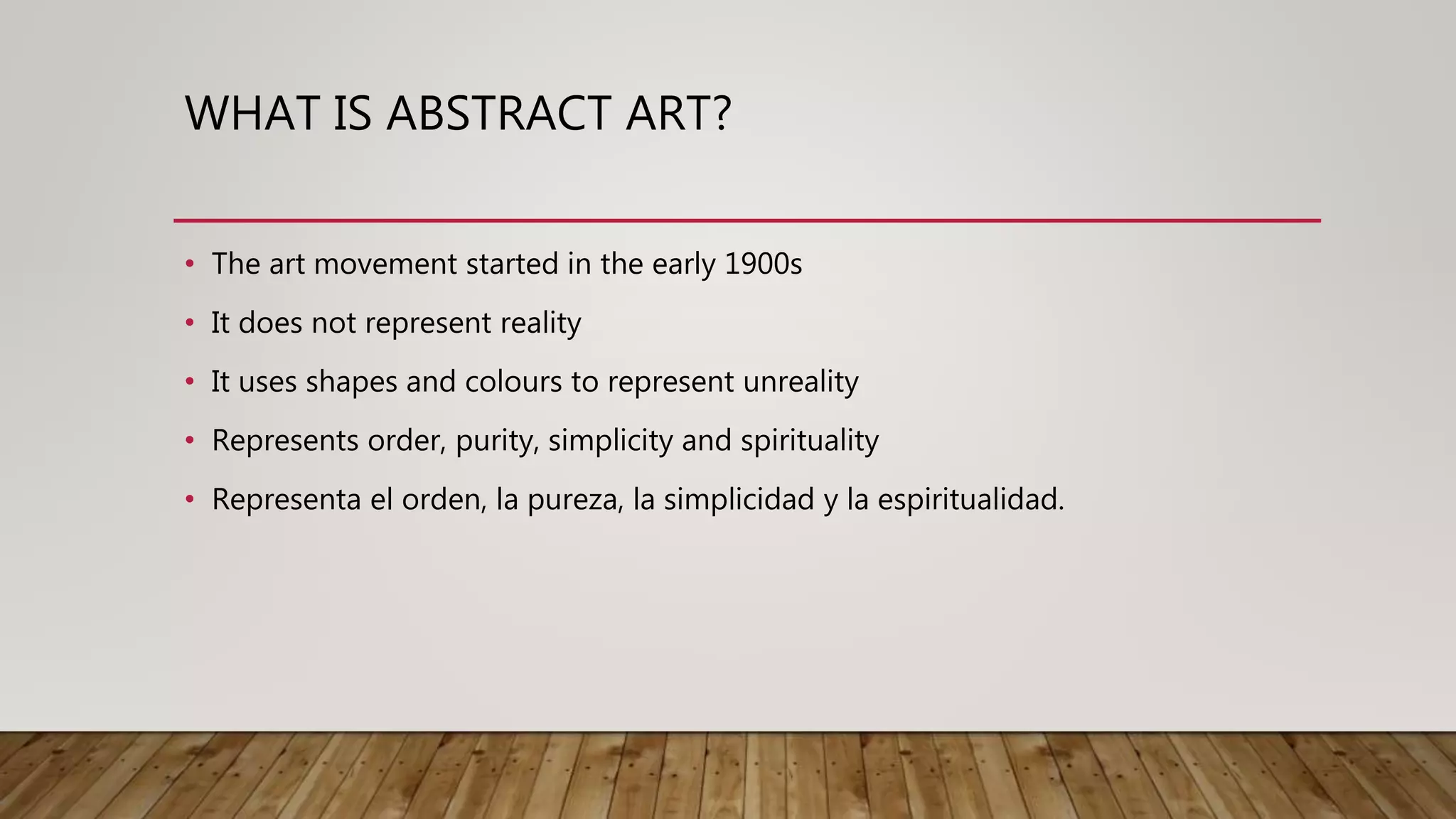 Abstract art | PPT