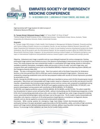 Conference Abstracts ESEM19 ESEM 19 Dubai | PDF