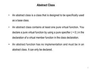 Abstract Class and Interface.pdf | Programming Languages | Computing