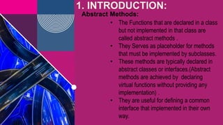 Abstract Classes and Interfaces in oop.pptx