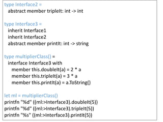 .NET F# Abstract class interface | PPT