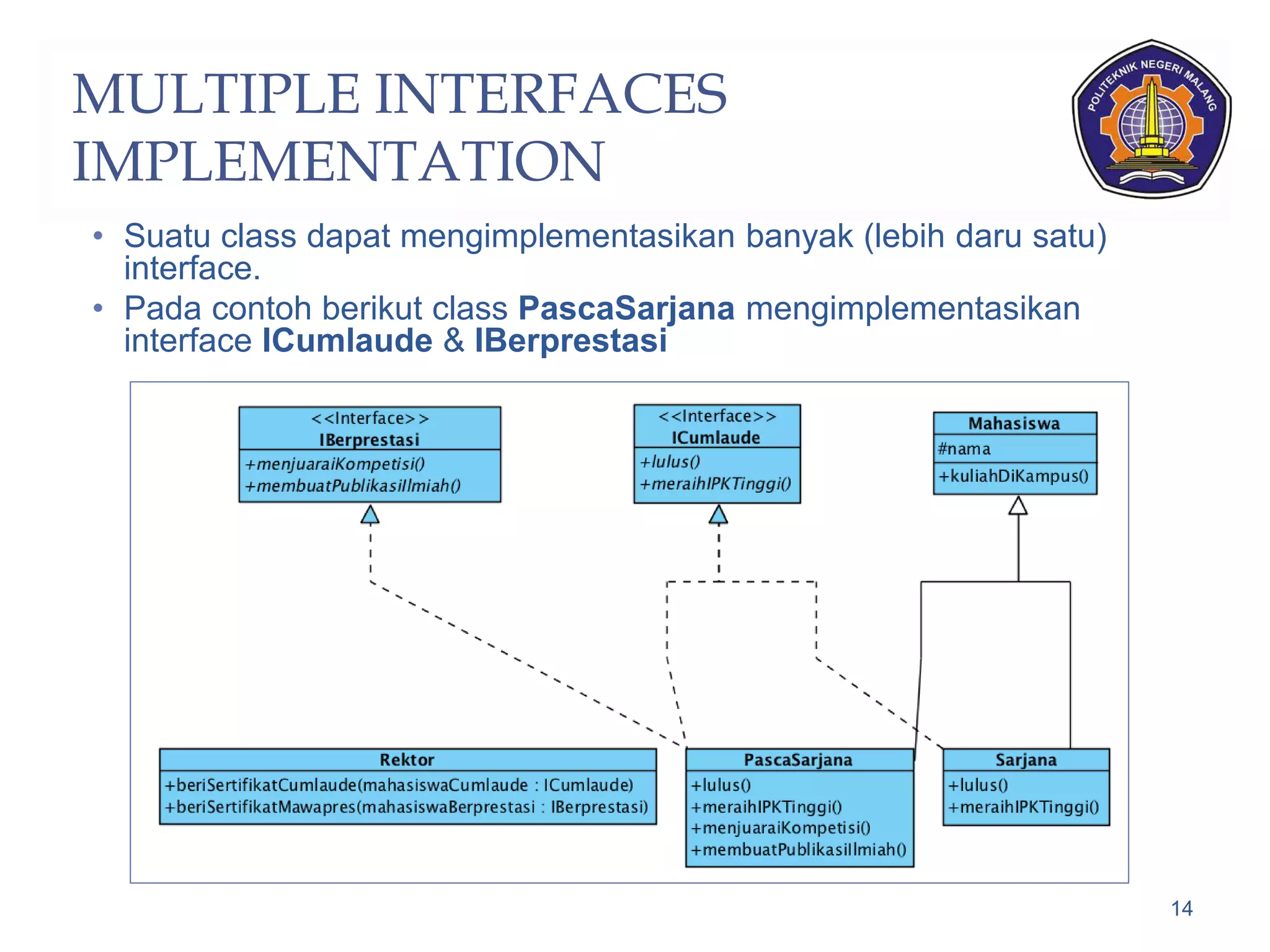 Abstract Class & Interface | PPTX