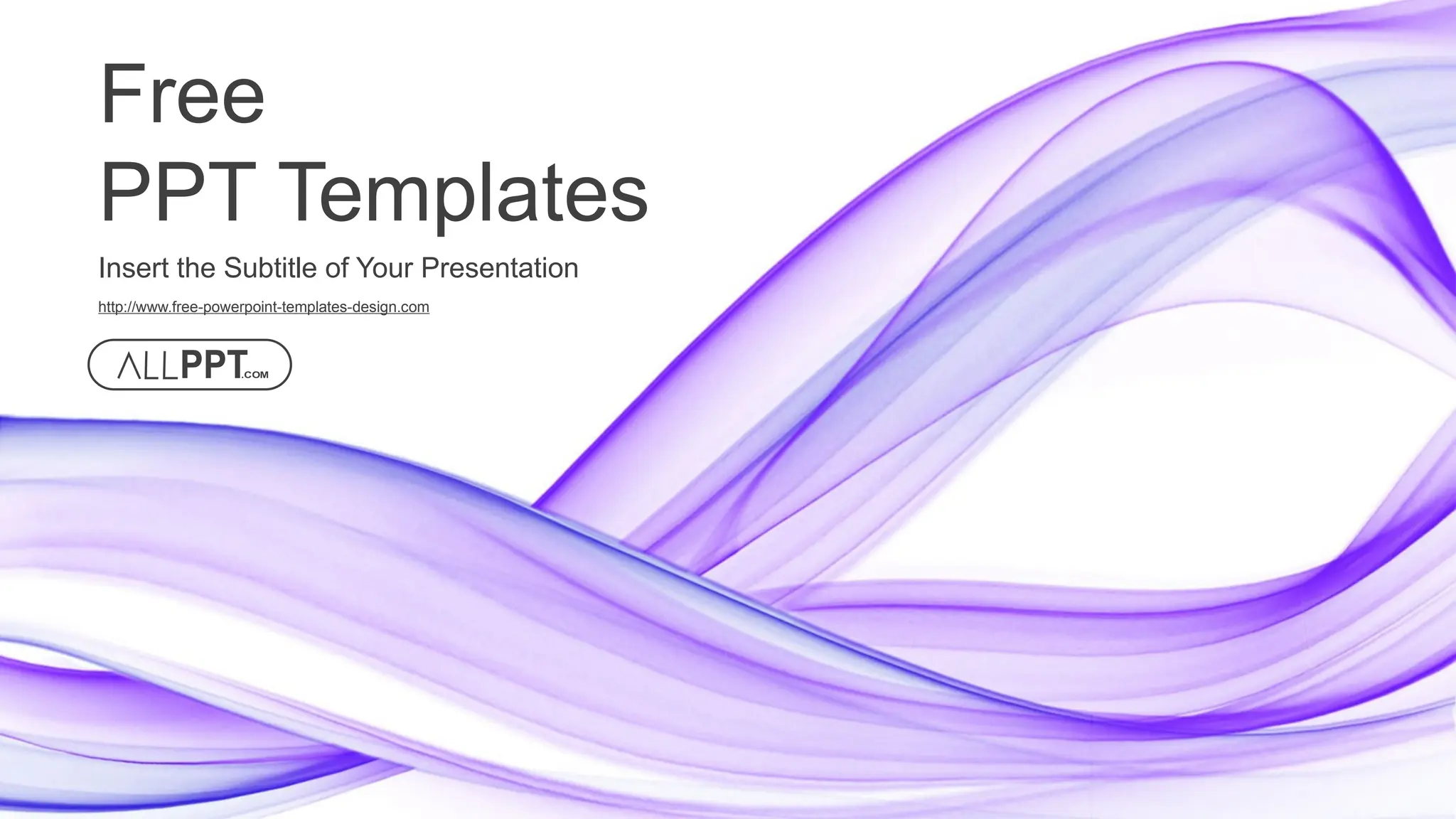 Abstract Color Wave Powerpoint Templates Pptx