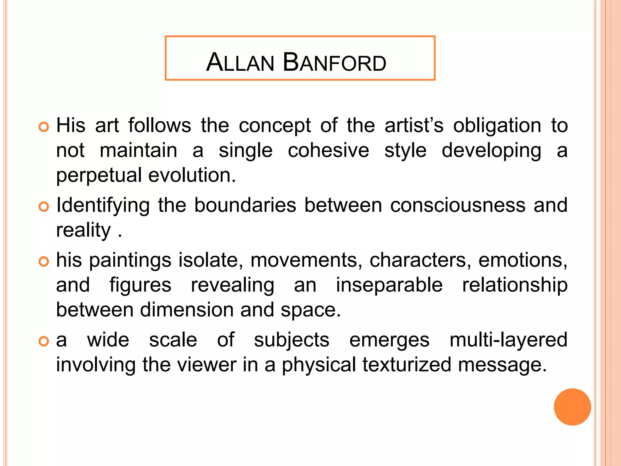 Abstract Painting & contemporary Art | Allan Banford | PPTX | Painting ...