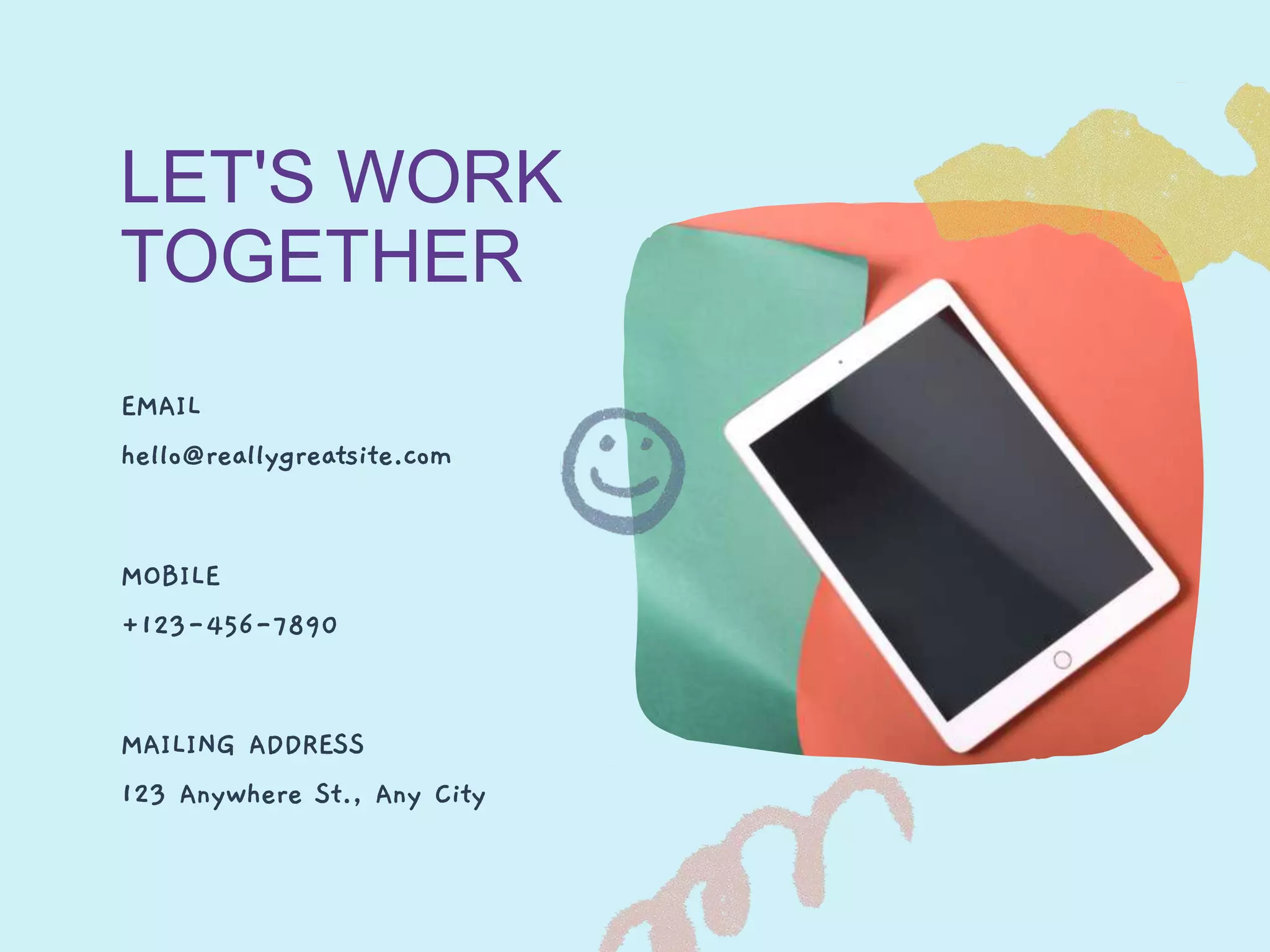 Abstract Cute Handwritten Portfolio Presentation.pptx