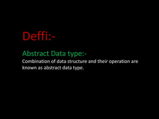 Abstract data type | PPTX