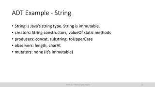 Abstract Data Types In Java With Examples | PDF