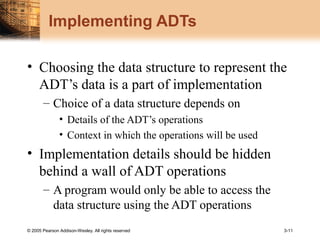 Abstract data types | PPT