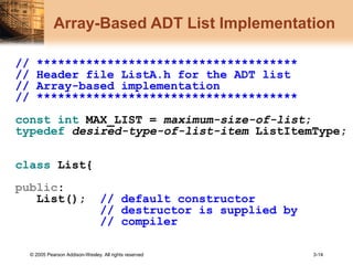 Abstract data types | PPT