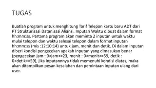 Materi tipe data abstrak sederhana sekali | PPTX