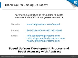 Speed Up Your Development Process and Boost Accuracy with Abstract ...