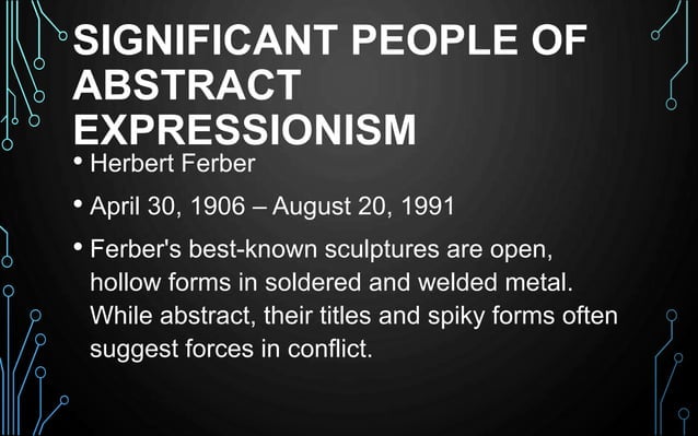 Abstract Expressionism | PPTX