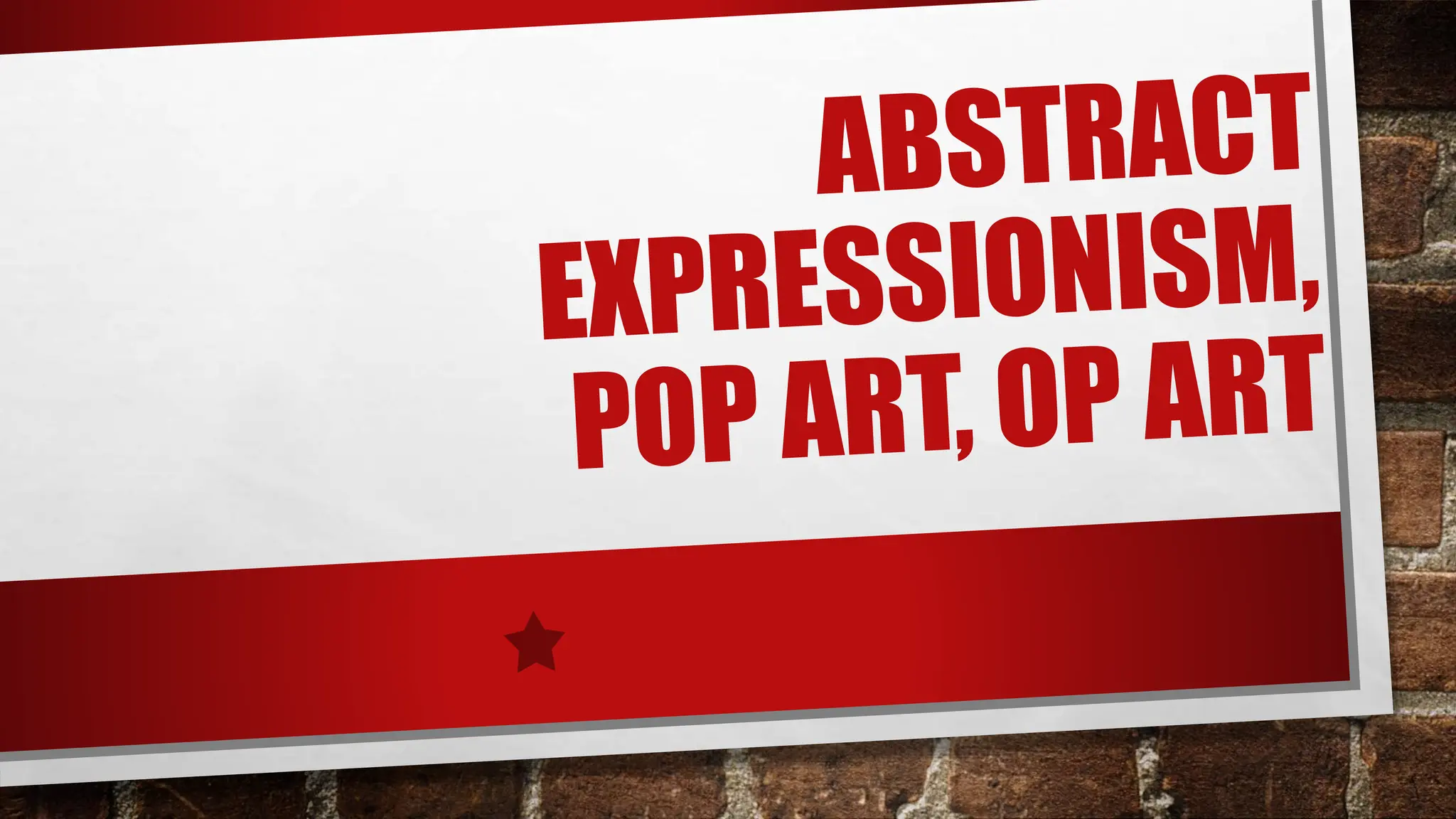 ABSTRACT EXPRESSIONISM.pptx